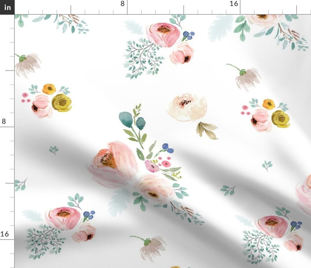 Spring Fabric 14 April in Love by Shopcabin Spring Floral Vintage Home ...