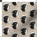 Black Lab Fabric Life's Better Black Lab by Pateisen Black Labrador ...