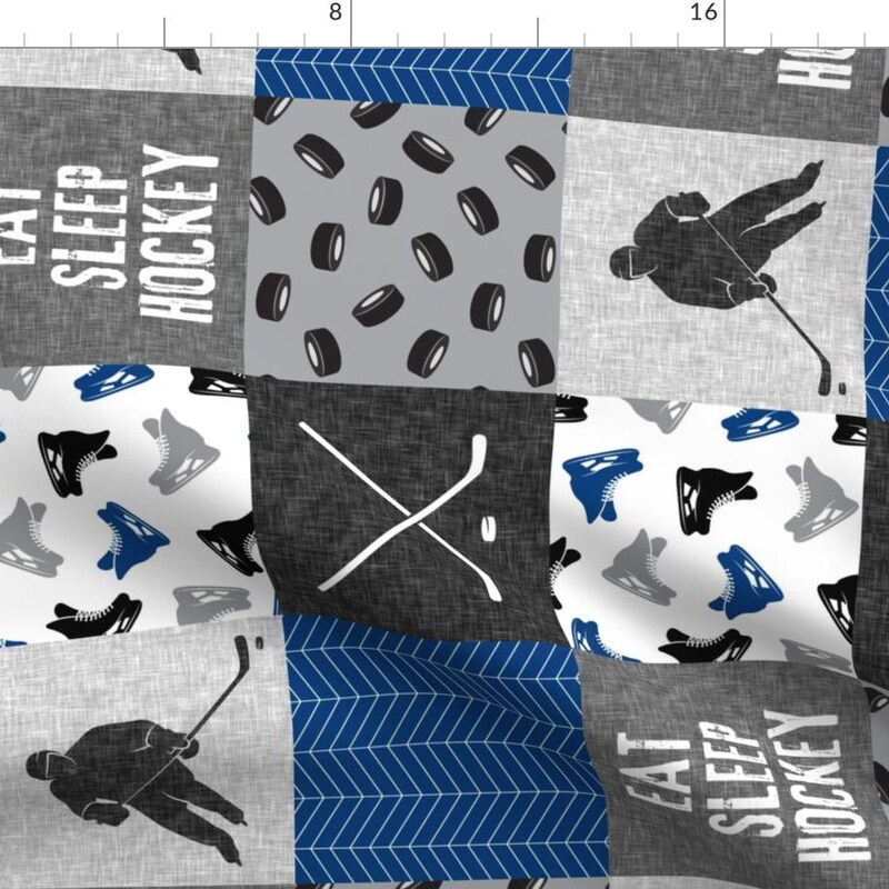 Hockey Quilt - Etsy