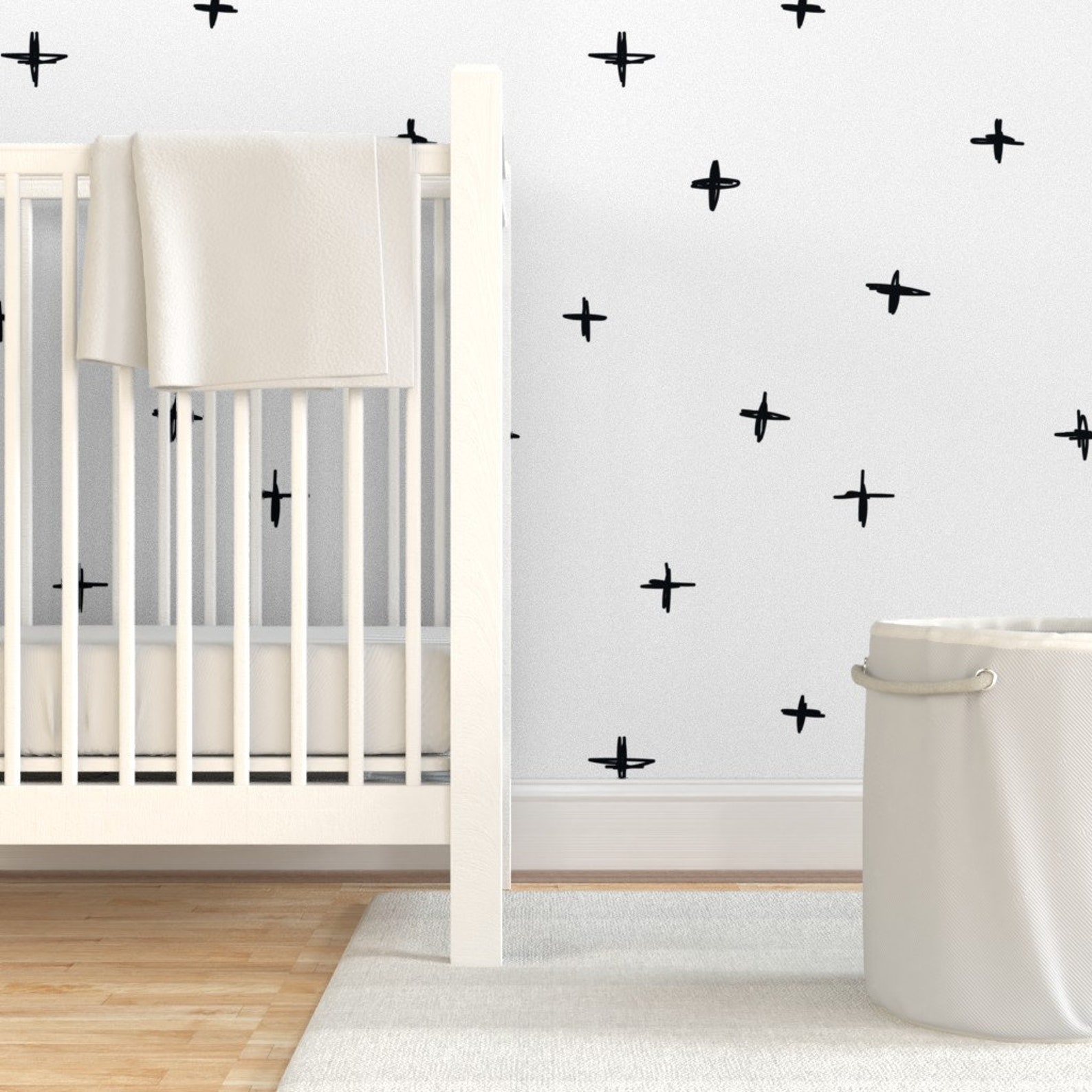 Doodle Crosses Wallpaper Jumbo // Large Swiss Cross by Erin - Etsy