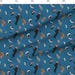 Pileated Woodpecker Fabric - North American Woodpeckers Blue by ...