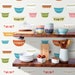 Retro Wallpaper Vintage Dishes by Calobeedoodles Kitchen - Etsy