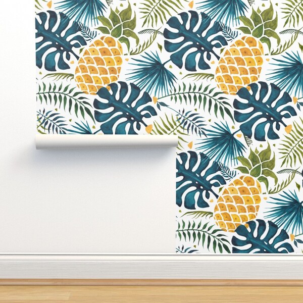 Large Scale Tropical Wallpaper - Etsy