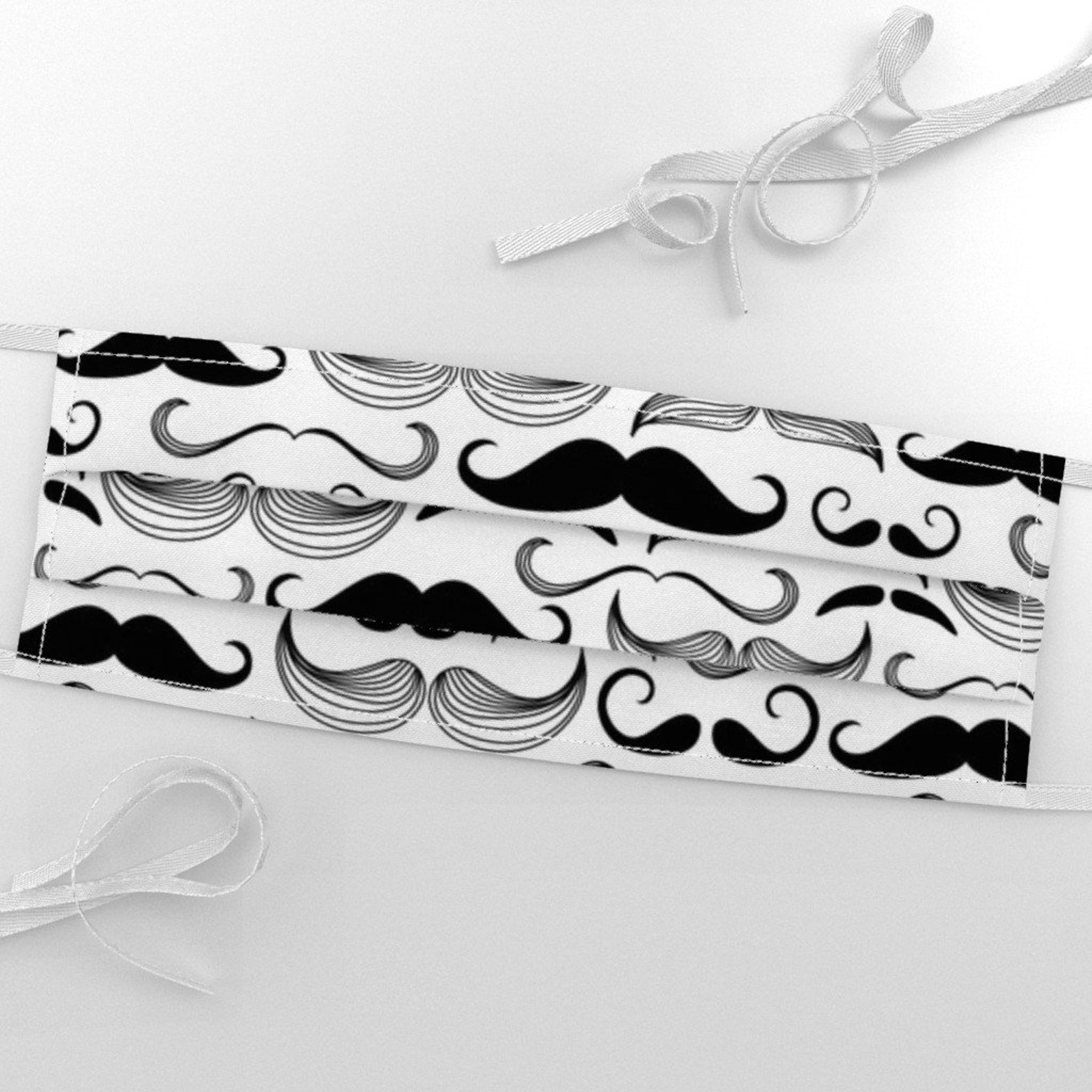 Variety of Moustaches Fabric Mustache by Forthelove Tash | Etsy