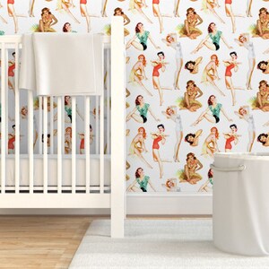 Pinup Wallpaper Tropical Pinup Girls by Elliottdesignfactory Pinup ...
