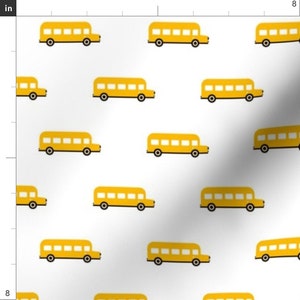 Classic School Bus Fabric School Bus Small by Littlesmilemakers Yellow ...