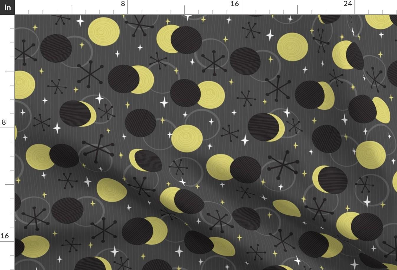 Solar Lunar Eclipse Fabric - Eclipse Century by Robyriker - Sun Moon ...
