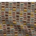 Books Library Literature Pattern Fabric Library by Lucy Elizabeth Book ...
