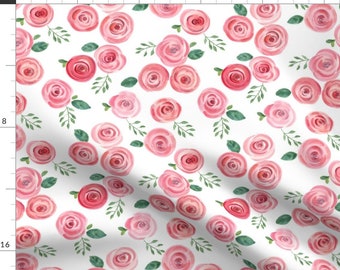 Red and Pink Fabric | Etsy