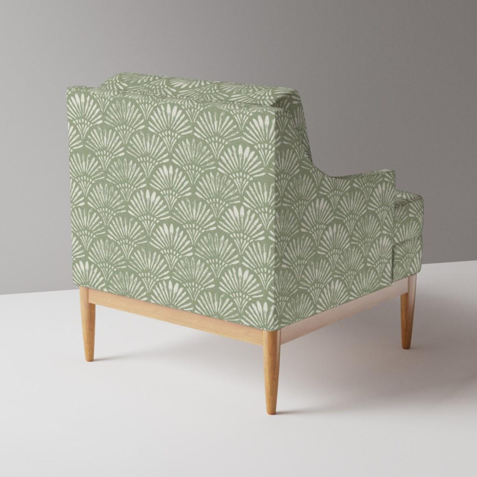 Weathered Upholstery Fabric- Sage Green by Apostrofodesign - Distressed ...