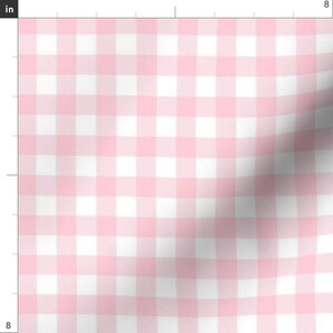 Pastel Checked Fabric - Buffalo Plaid Woodland Nature Fabric by ...