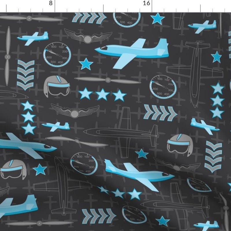Airplane Fabric - Etsy