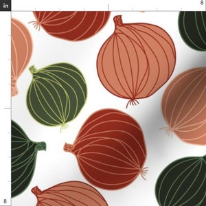 Mod Market Onions Fabric Onions by Kociara Mod Onions - Etsy