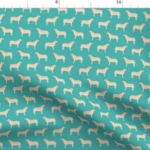 Yellow Labrador Dog Fabric Labrador Yellow Fabric by - Etsy