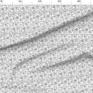 Microbes Fabric up Close and Personal by Littleknids Microbes Germs ...