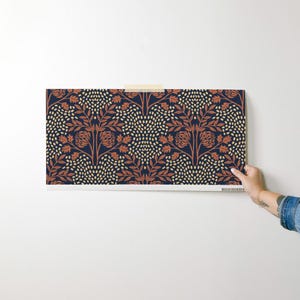 Romantic Damask Removable Peel and Stick Wallpaper - Floral Vintage ...