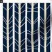 Navy Tree Fabric Navy Mustard Tree Branch Herringbone by - Etsy Canada