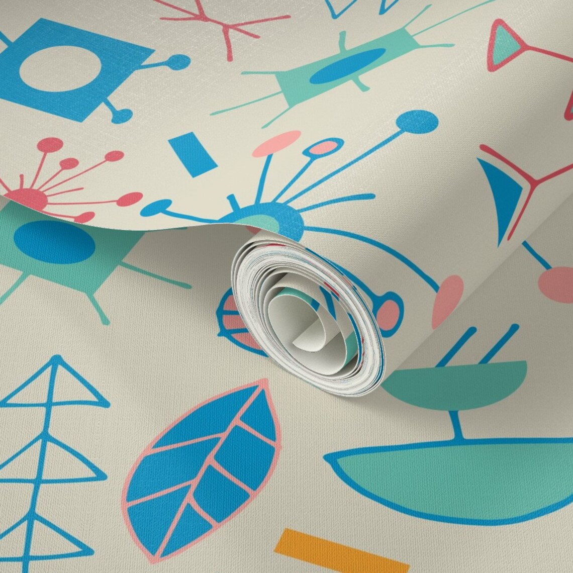 Unblinkstudio Wallpaper Jet Age Atomic By-jackietahara - Etsy