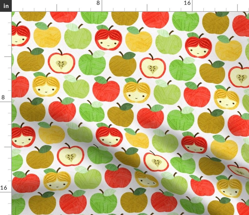 Mod Apple Fabric Appledoll by Gaiamarfurt Scandi Mod Folk - Etsy
