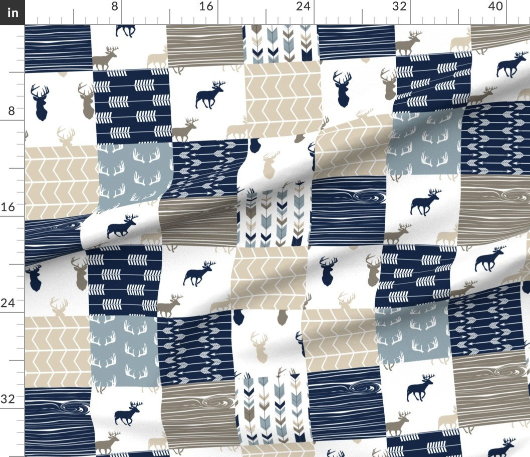 Rustic Woodland Fabric Rustic Woods Wholecloth Patchwork by | Etsy