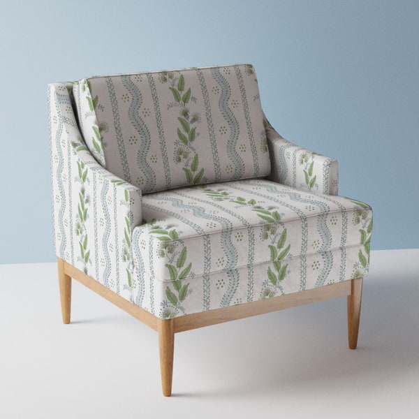 Regency Stripe Upholstery Fabric - Etsy