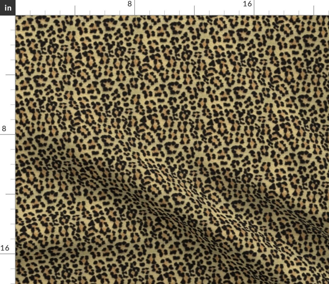 Faux Leopard Print Fabric 2011 Leopard Print by Glimmericks Abstract ...