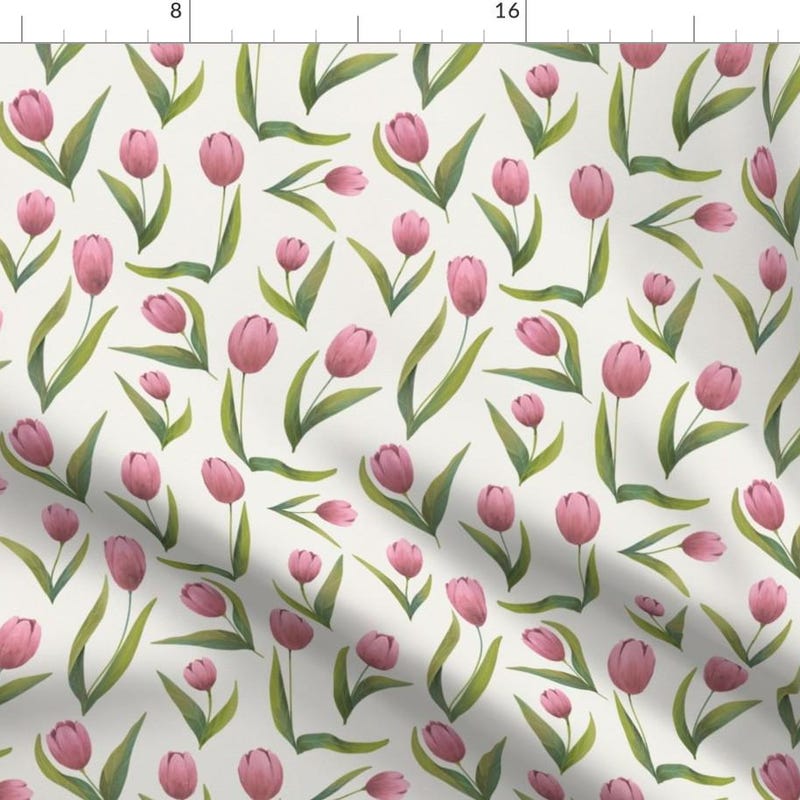 Fabric Tulips - Etsy