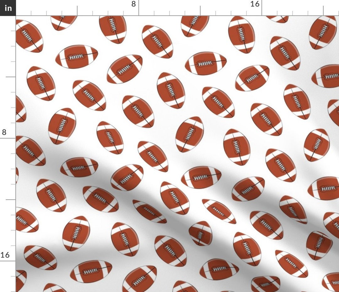Football Frenzy Fabric College Football by Littlearrowdesign Football ...