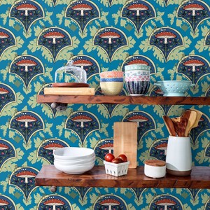 Toadstool Wallpaper Nouveau Toadstool by Thingshannahmakes Toadstool ...