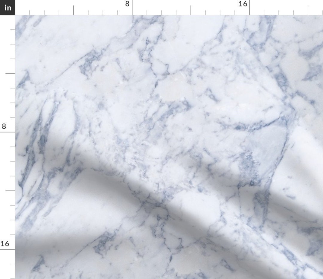 Marble Fabric White Marble by Trizzuto Marble Home Decor - Etsy