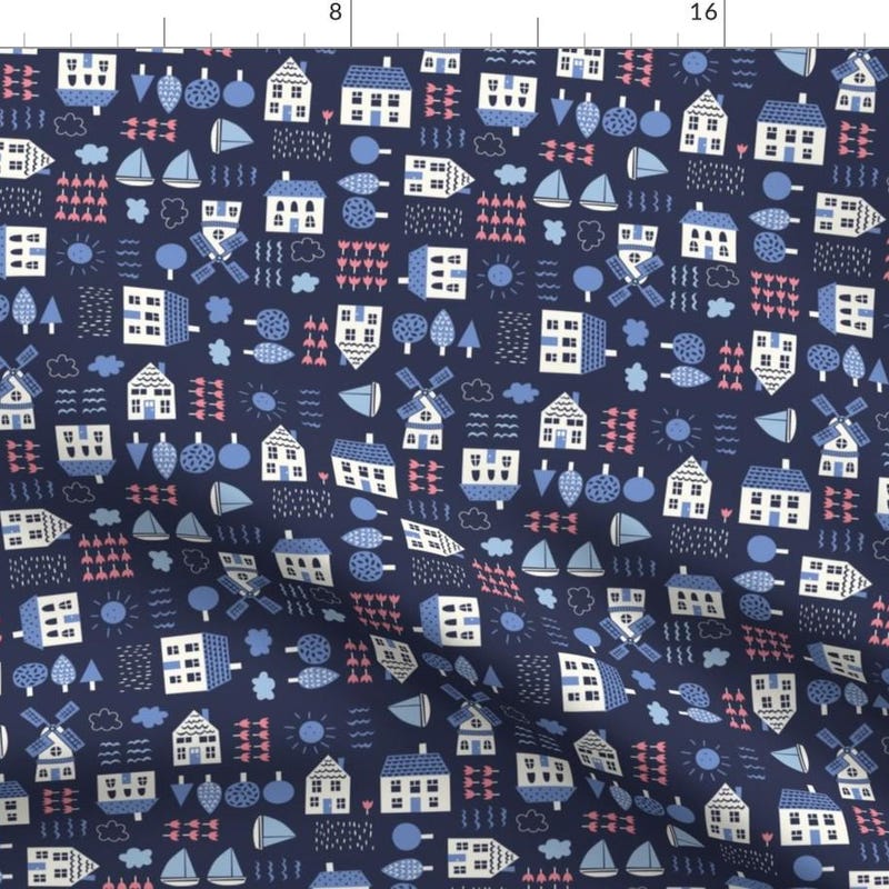 Dutch Fabric - Etsy