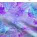 Purple Watercolor Fabric Aqua Violet Watercolor Splashes by - Etsy