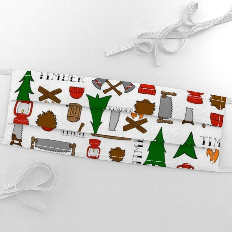 Lumberjack Fabric Lumberjack by Bubcub Lumberjack Woodland | Etsy