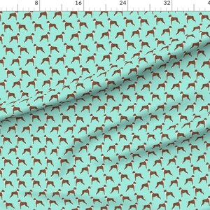 Blue Boxer Dog Pet Boxer Fabric for Crafts Home Decor Textiles by ...