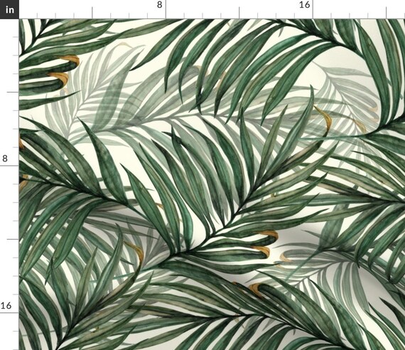 Palm Leaf Pattern Fabric