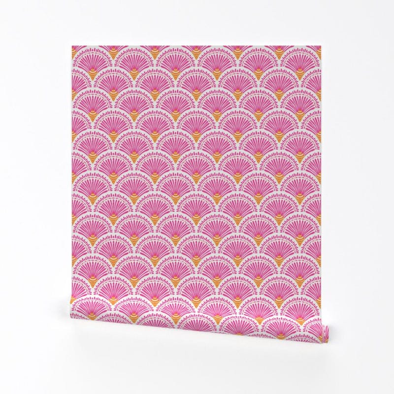 Removable Wallpaper Pink - Etsy