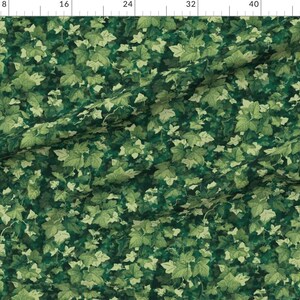 English Ivy Fabric English Ivy Lush by Peacoquettedesigns English Ivy ...
