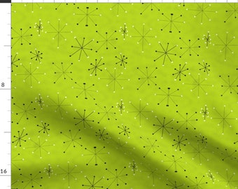 Green Star Fabric - Etsy