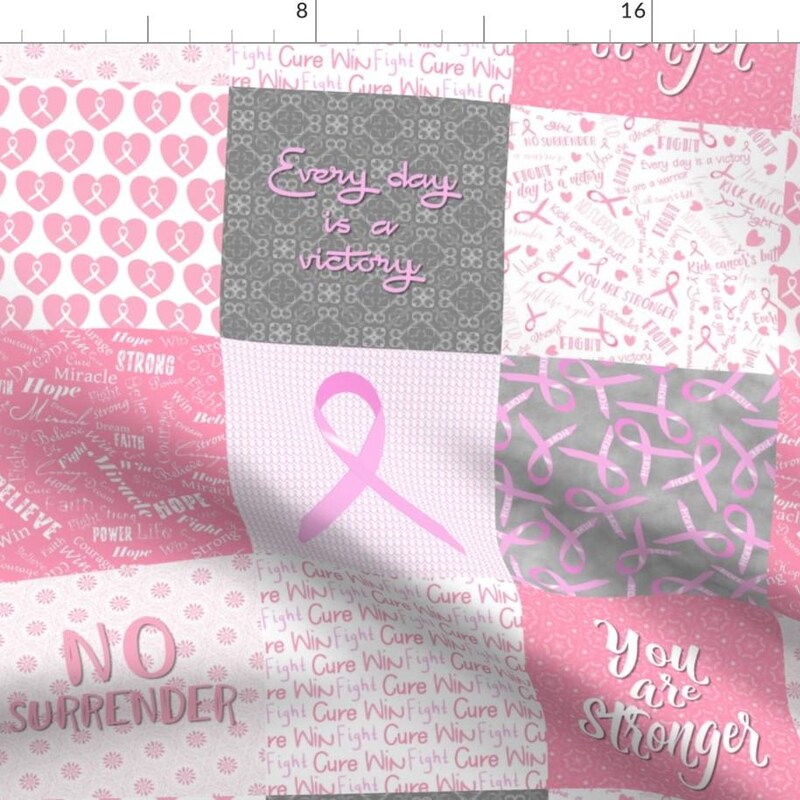 Breast Cancer Quilt - Etsy
