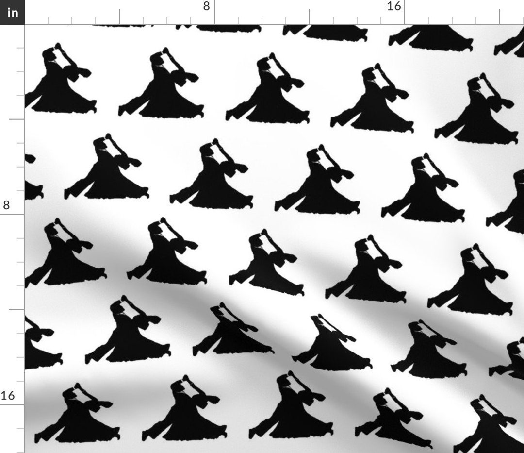 Ballroom Dancing Fabric Ballroom Dancers by Thin Line Textiles Ballroom ...