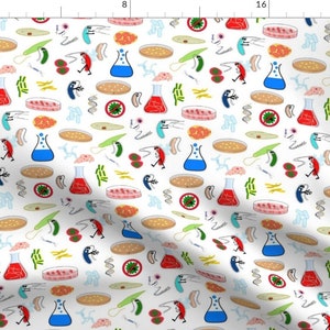 Science Class Fabric Biology by Stofftoy School Science Biology ...