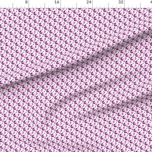 Pink Sailboats Fabric Pink Nautical 09 by Prettygrafik Pink Navy Ships ...