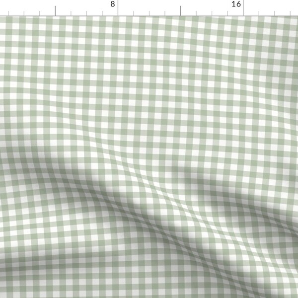 Green Buffalo Plaid Fabric - Etsy