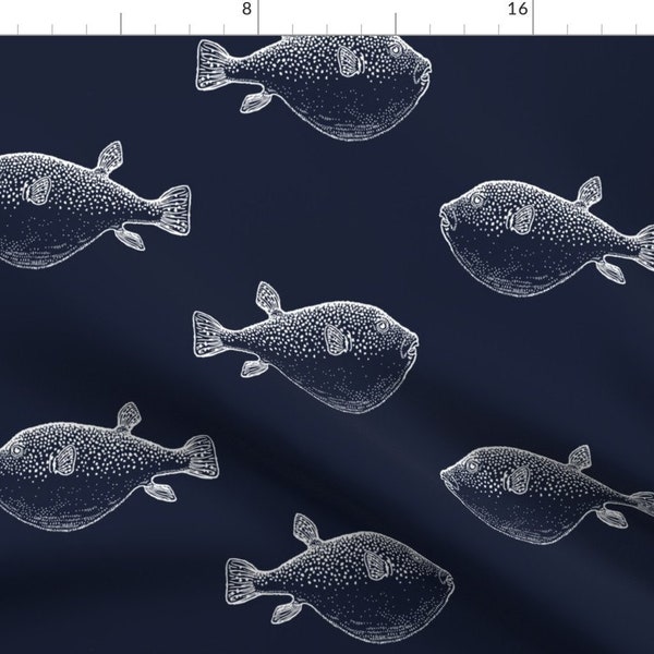 Blue Puffer Fabric - Etsy