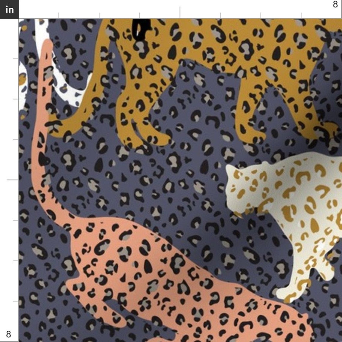 Leopard Print Leopards Fabric Africa Africa Leopards | Etsy