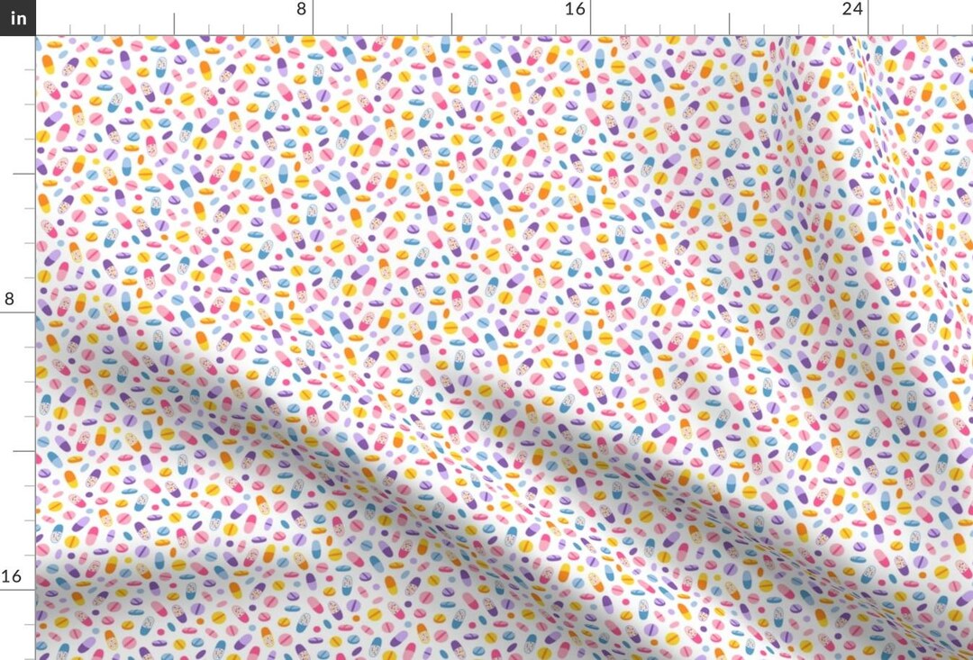 Rainbow Pills Fabric Pills by Stolenpencil Colorful Chill Pill Medicine ...