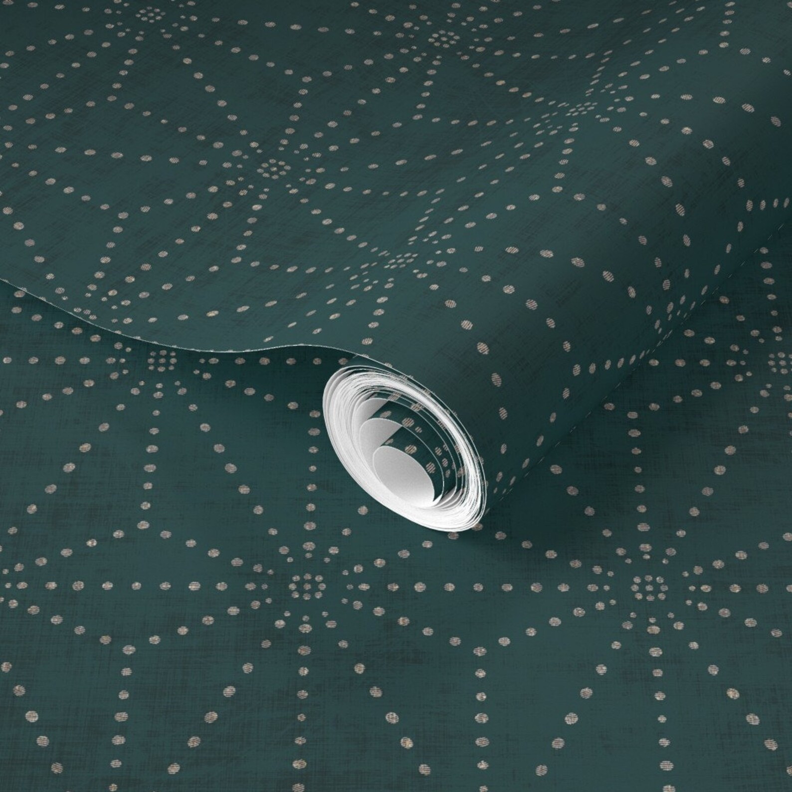 Geometric Wallpaper Shiko Marine by Holli Zollinger Geo - Etsy