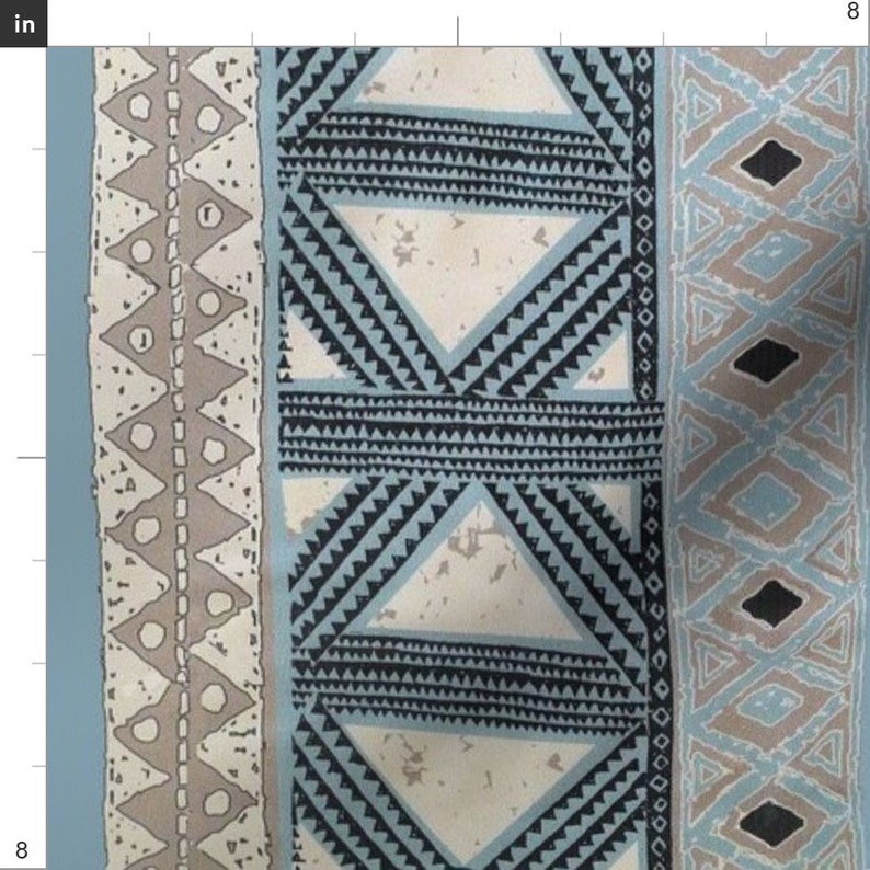 Tapa Design Fabric Polynesian Tribal Tapa by Maliuana Tapa - Etsy