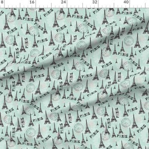 Eiffel Tower Fabric - Paris is Always A Good Idea by Cynthiafrenette ...