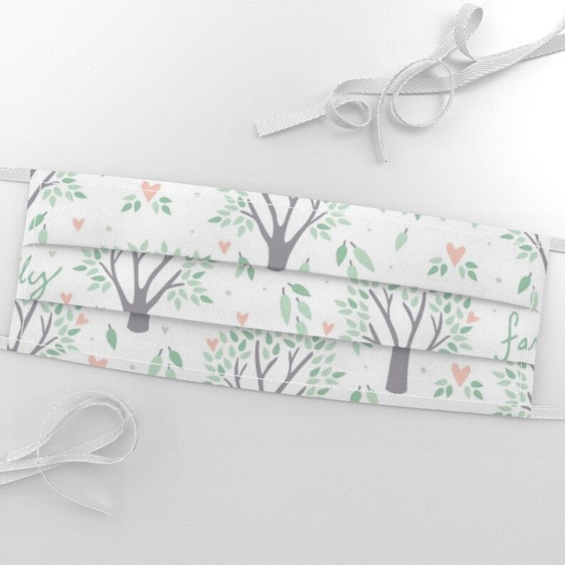 Family Tree Fabric Heart of the Family Tree by Robyriker | Etsy